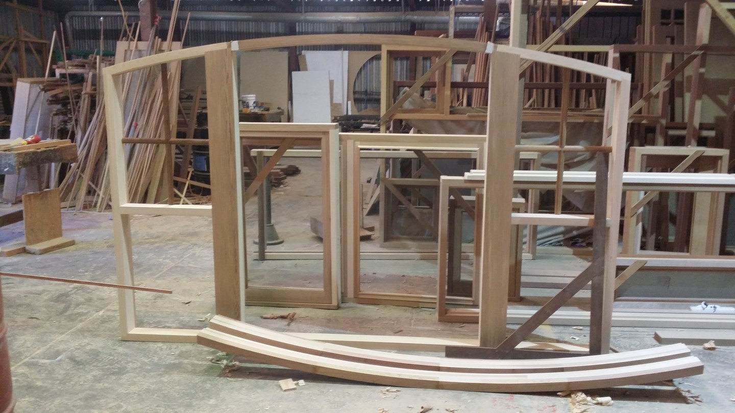 Arched timber windows – THE WINDOW MAN