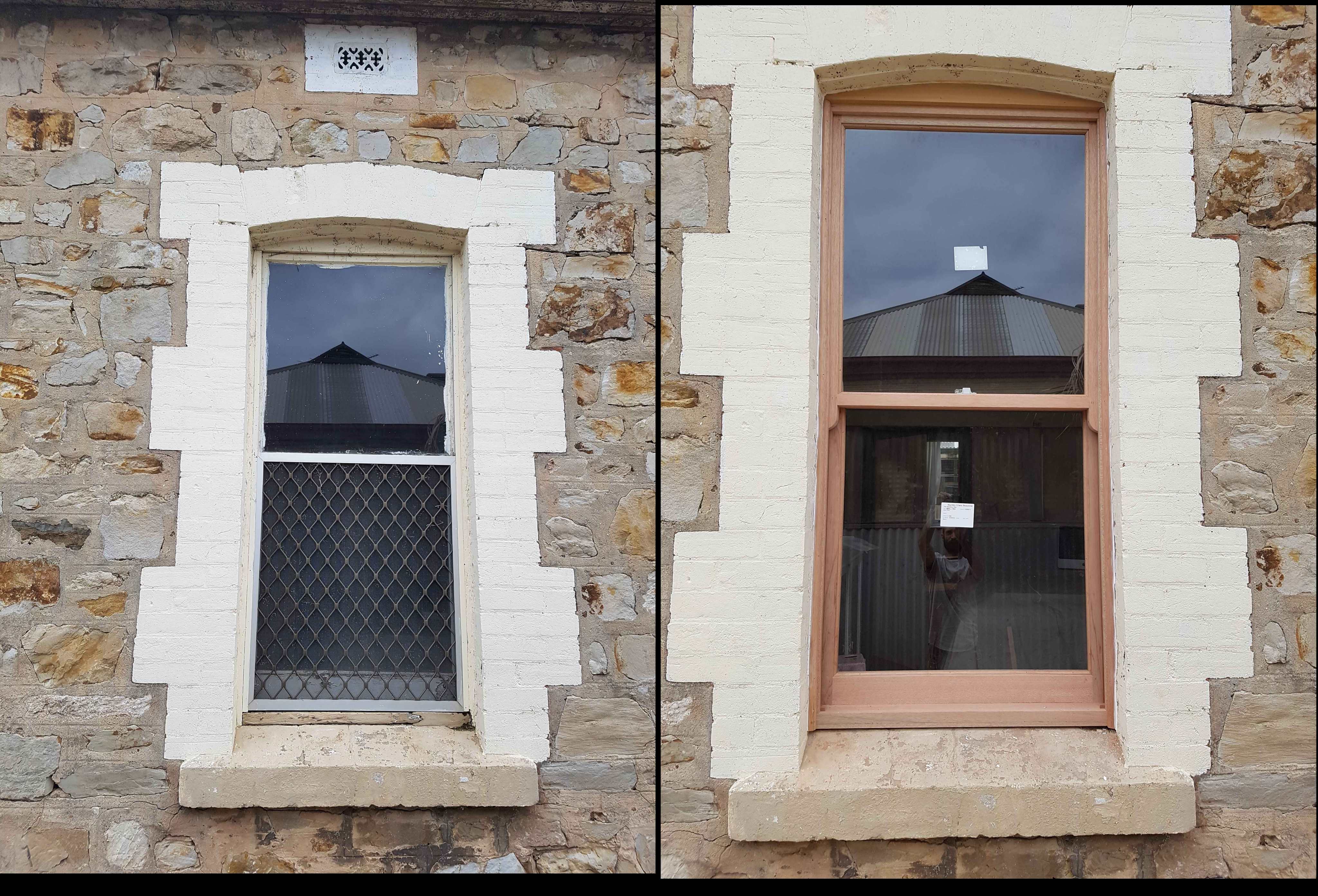 Some timber windows installed, sashes remade, windows removed etc – THE ...